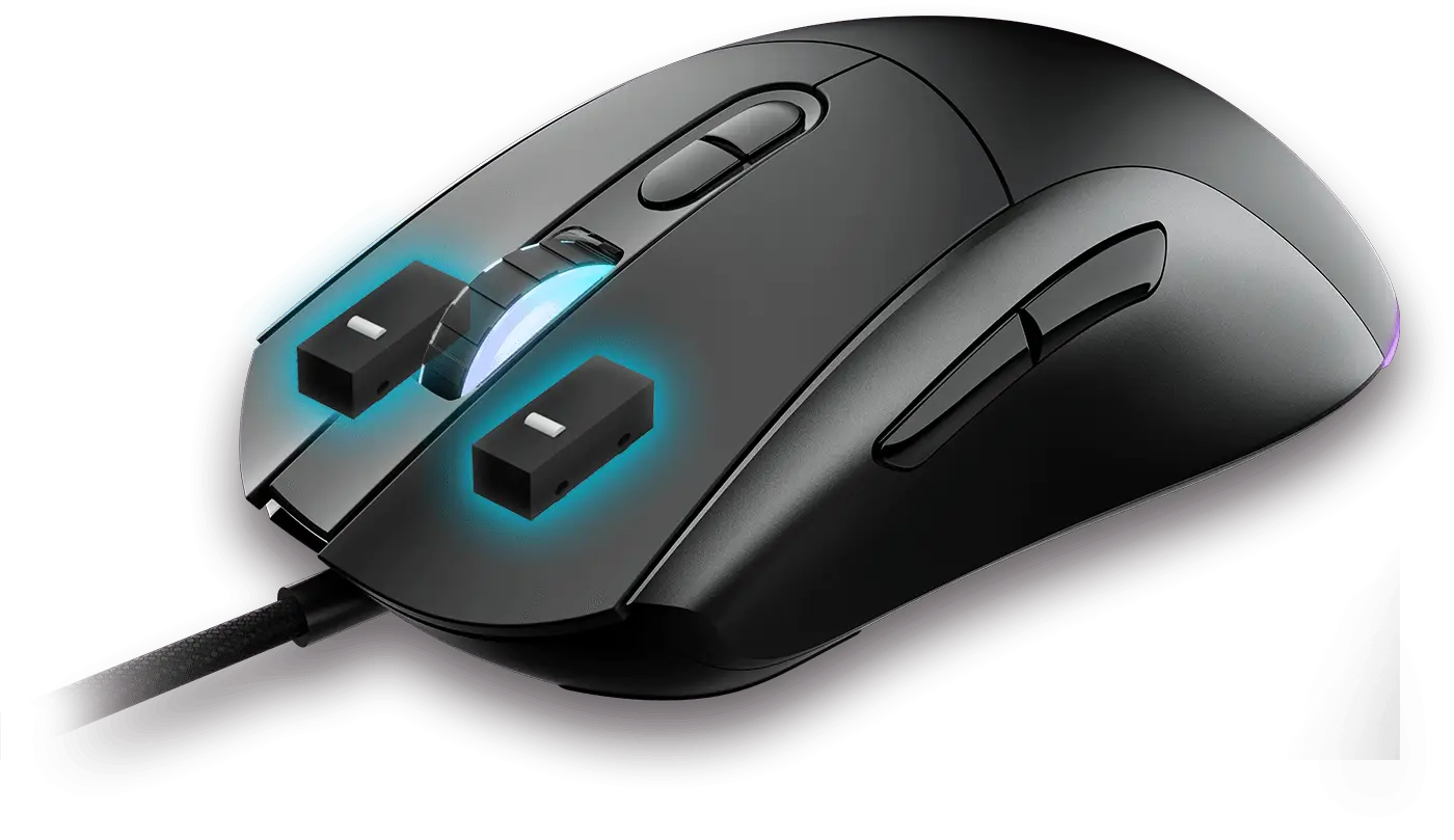 MSI Forge GK110 & GM320 Combo - Gaming Keyboard & Mouse Set, Membrane Switches, 1.5m USB-A to C ...